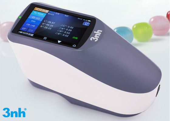 3NH High-end Spectrophotometer YS3060 Portable color meter Dual aperture Pass or Fail delta display