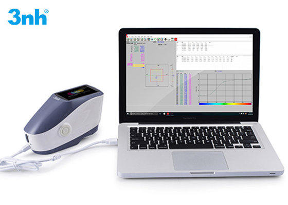 3NH High-end Spectrophotometer YS3060 Portable color meter Dual aperture Pass or Fail delta display