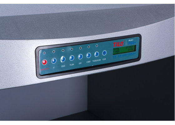 P60 + updated 6 Light Sources Color Matching Light Box With Automatic Switch used in Textiles printing dyeing