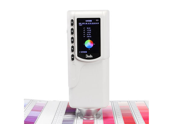 Small Footprint Spectrophotometer NR145 45/0 Small Lab Colorimeter Rechargeable Lithium-ion Battery Color Machine