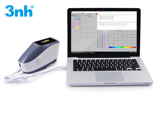 Portable Colormeter YS4510 45/0 Geometry Full Spectrum Customized Aperture for Textile Printing