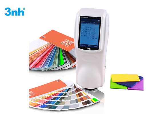 Portable Spectrophotometer NS820 Vertical For Plastic Textile Painting Dying Hardware Garment  CM600D