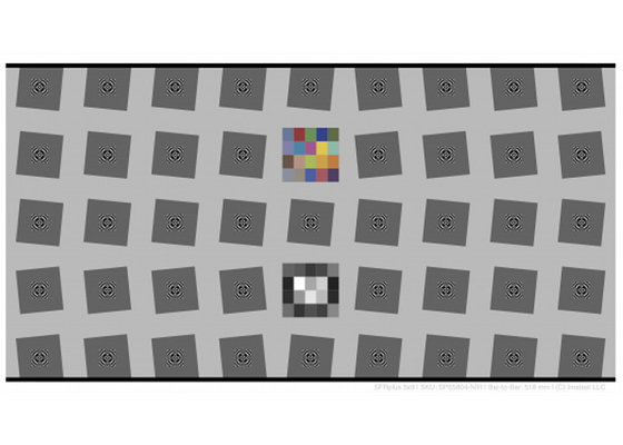 SFRplus Charts 5*9 Color Matching Software Provide Automated Analysis For MTF Lateral Chromatic Aberration Distortion