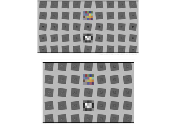 SFRplus Charts 5*9 Color Matching Software Provide Automated Analysis For MTF Lateral Chromatic Aberration Distortion