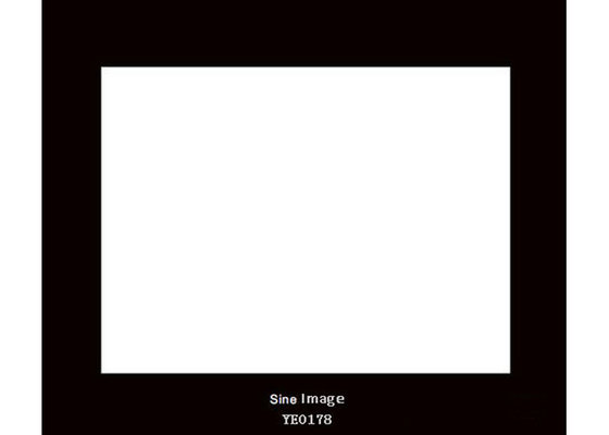YE0178 BlankFilm White Balacing Test Target 4:3 Ratio 100% WHITE TEST CHART Shading Measurement  Chart