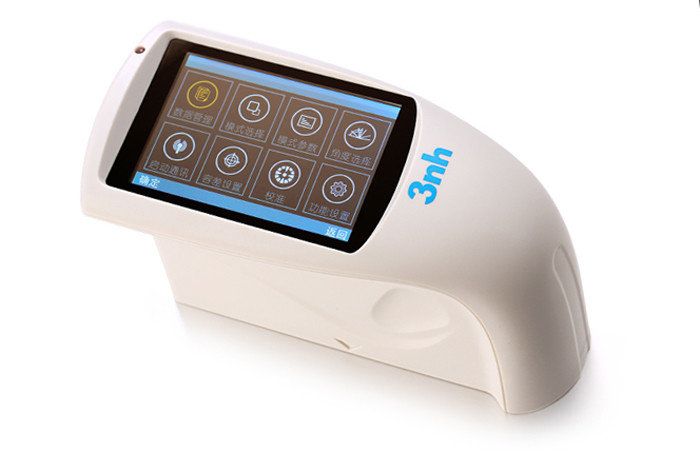 480 * 320 Resolution Professional Gloss Meters NHG60 With Statistical Rechargeable Measurement