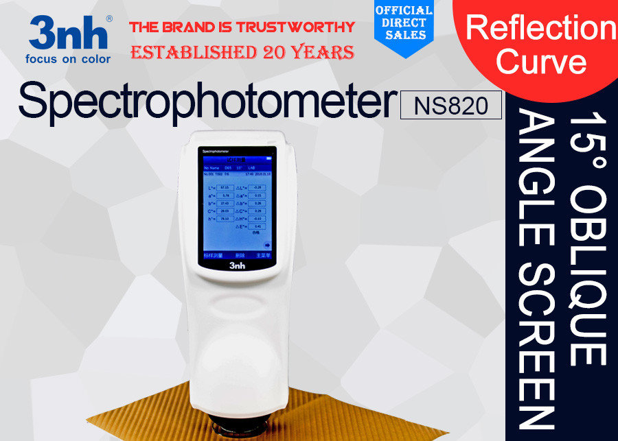 NS820 Color Matching Spectrophotometer for car doors, windows, front moldings colour control