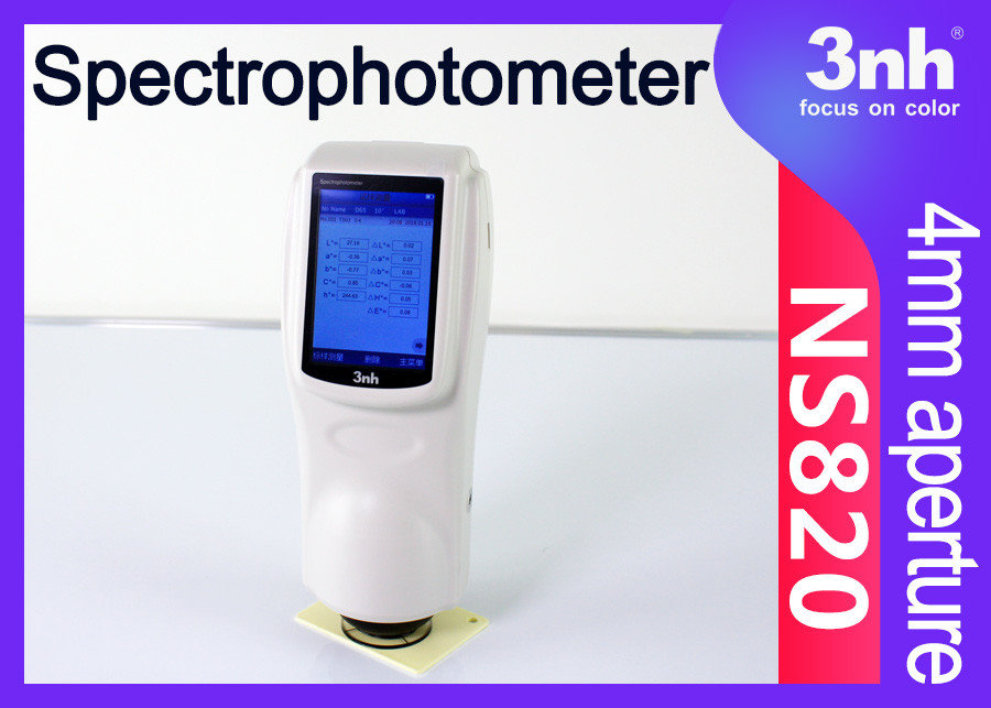 Paint Matching Spectrophotometer NS820 Hunter Lab Colorimeter Standard Deviation ΔE*Ab≤0.04