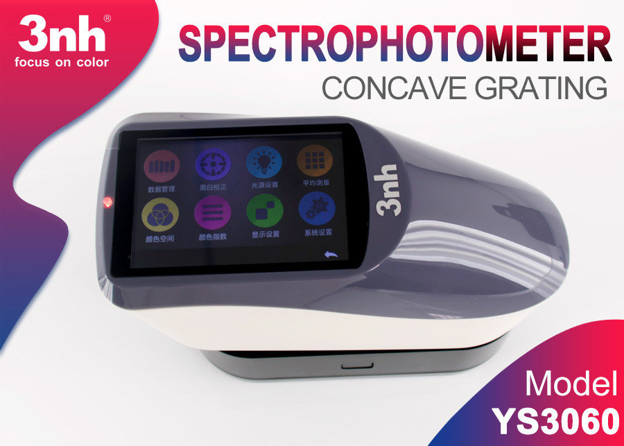 Singapore 3.5 " LCD Touch Screen Portable Spectrophotometer Colorimeter YS3060 for woolen polyester
