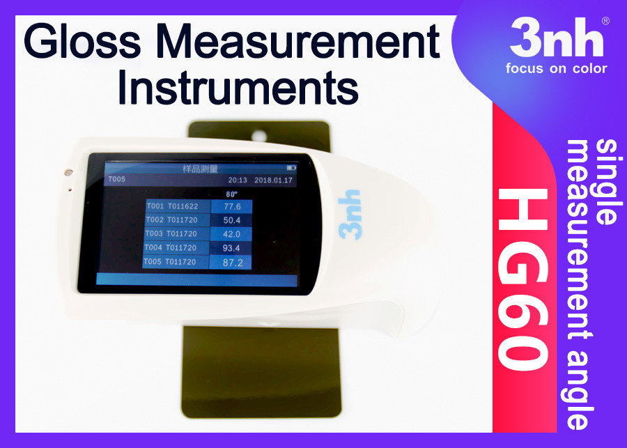Bangladesh USB Cable Gloss Measurement Instruments HG60 60 ° Angle With GQC6 Software