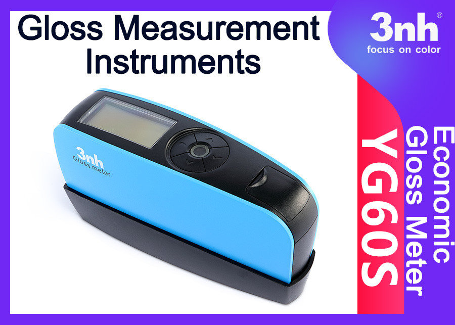 0~200GU Digital Gloss Measurement Instruments YG60S Portable Skin Tile Coating Gloss detection
