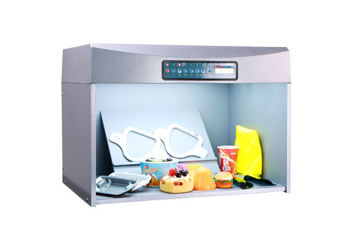 P60 + updated 6 Light Sources Color Matching Light Box With Automatic Switch used in Textiles printing dyeing
