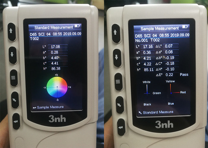 Portable Colorimeter NR110 High precision QC Software Vertical Design Long life Cost-Effective