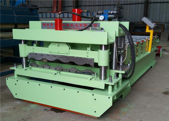 High Speed 828 Glazed Tile Roll Forming Machine Tile Making Equipment 6-8m / Min