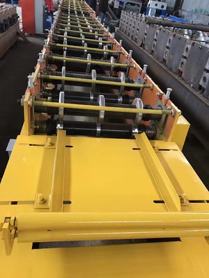 Metal Sheet Rain Cap Gutter Roll Forming Machine 300H Beam Frame High Speed