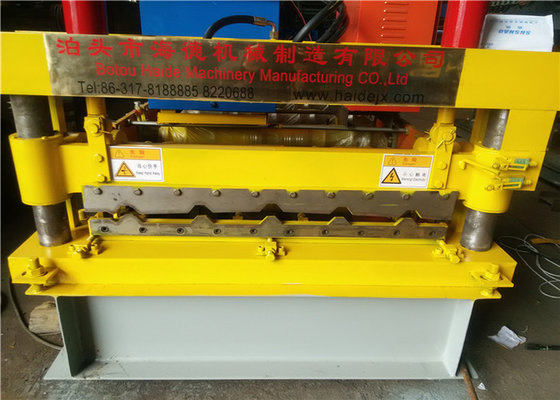 Automatic Color Steel Roll Forming Machine , Trapezoidal Sheet Roll Forming Machine