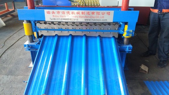 840 IBR Trapezoidal Roll Forming Machine ,tile roof/ceiling, PLC
