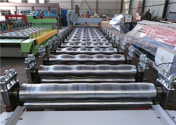 C Beam Structure Glazed Tile Making Machine Color Steel Plate Low Noise