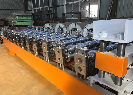 Glazed Tile Color Steel Roll Forming Machine Servo Motor High Speed 40m/min