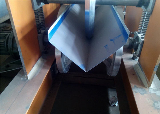 Step Tile Ridge Cap Roll Forming Machine , Metal Roofing Equipment 3-10m / Min