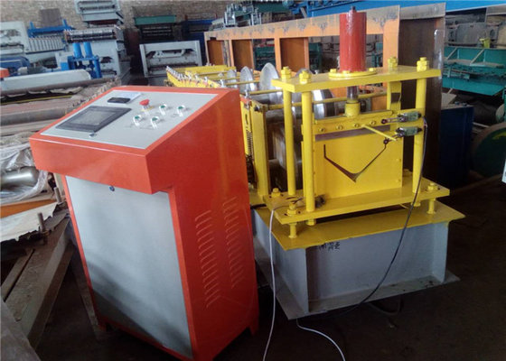 Step Tile Ridge Cap Roll Forming Machine , Metal Roofing Equipment 3-10m / Min