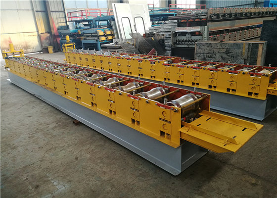 Omega Profile Gutter Forming Machine Coiling Steel Sheet Material PLC Control