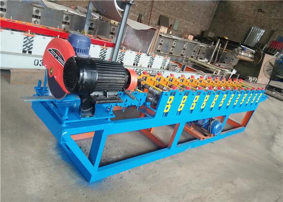 Slats Profile Rolling Shutter Strip Making Machine / Forming Machine Fly Saw Cutting