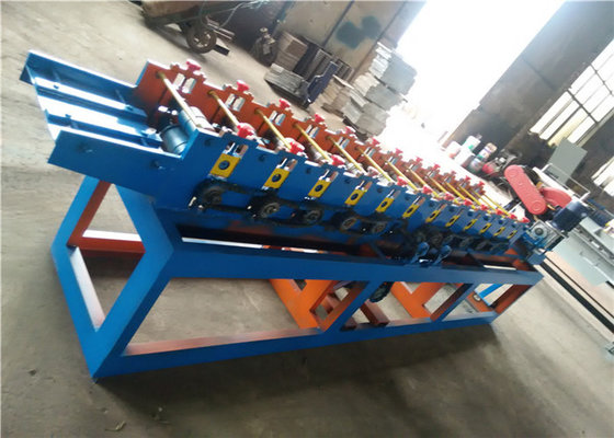 Slats Profile Rolling Shutter Strip Making Machine / Forming Machine Fly Saw Cutting