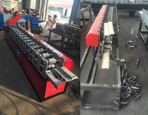 Hydraulic Rolling Shutter Slats Roll Forming Machine Mould Cutting PLC Control