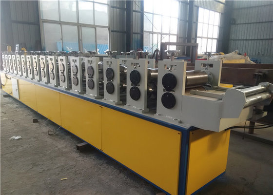 Stud And Track Light Steel Keel Roll Forming Machine , CU Purlin Roll Former