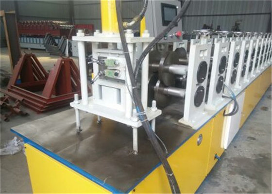 Stud And Track Light Steel Keel Roll Forming Machine , CU Purlin Roll Former