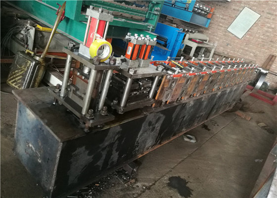 Ceiling Light Steel Keel Roll Forming Machine , UC Metal Stud Making Machine