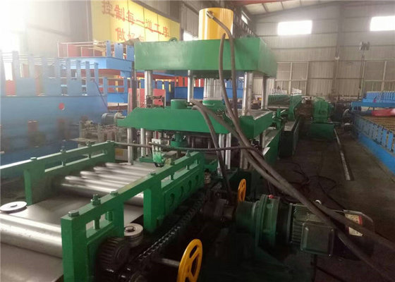 Automatic Highway Guardrail Roll Forming Machine ,  Guardrail Forming Machine 2/3 Waves