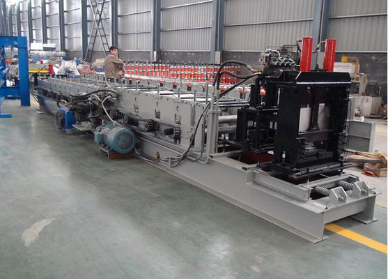 Full Automatic CZ Purlin Roll Forming Machine , Purlin Roll Former 1.5-3.0mm Thickness