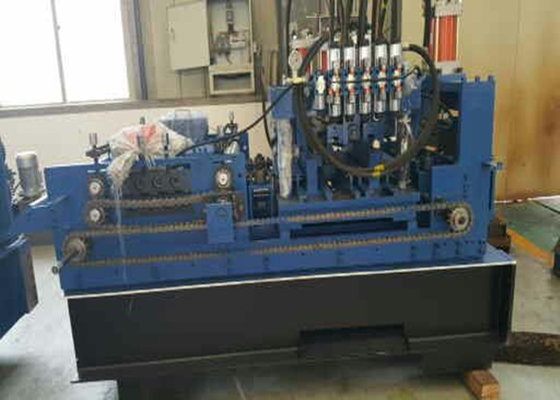 Low Noise C Z Purlin Rolling Machine Galvanized Sheet With Punching System