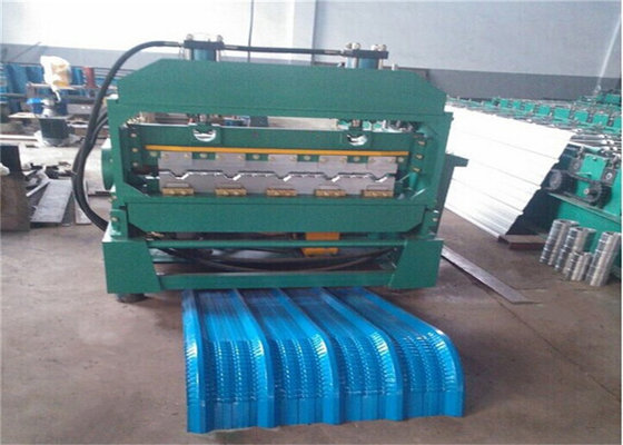 Galvanized Arch Roof Sheet Bending Machine Hydraulic Low Energy Consumption