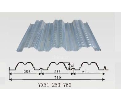 Galvanized Metal Deck Roll Forming Machine 4KW Max Coil Width1000mm