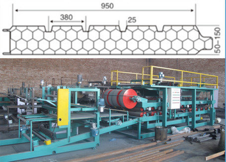 Professional Sandwich Panel Machine Line / EPS Panel Making Production Line
