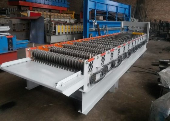 High Precision Corrugated Roof Sheeting Machine IBR Corrugated Tile