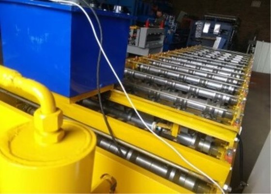 Warehouse Building Material Color Steel Roll Forming Machine PLC Delta Inverter