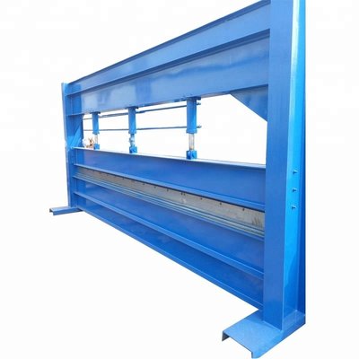 Ibr Corrugated Roof Sheet Metal Decoiler , Hydraulic Bending Machine