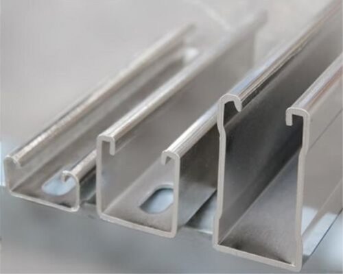 Non - Stop Metal C Z Purlin Roll Forming Machine Fully Automatic With Touch Screen