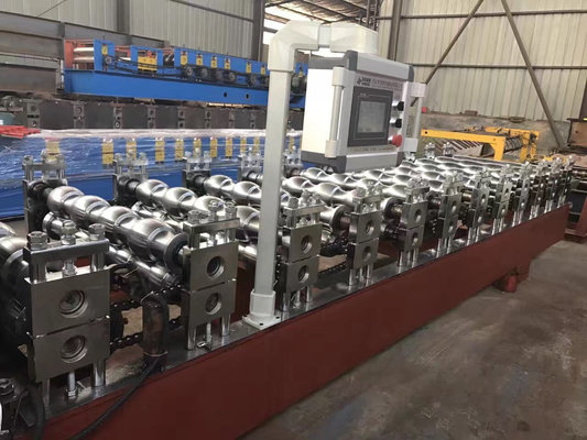 Automatic  Glazed Tile Roll Forming Machine With 7.5kw Main Motor Power
