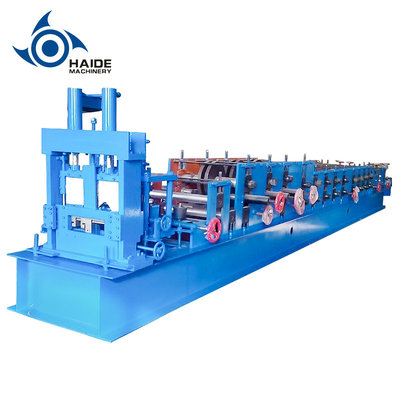 Non - Stop Metal C Z Purlin Roll Forming Machine Fully Automatic With Touch Screen