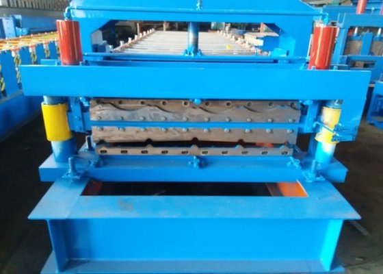 Cladding Roofing Tile Metal Rolling Machine Ron Sheet Low Energy Consumption