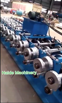 Automatic Standing Seam Tapering Machine Joint hidden and snap 20 Rollers  Joint Hidden Machine With 4KW Hydraulic Power