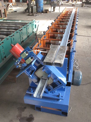 Automatic Stud Roll Forming Machine / Track Roll Forming Machine PLC Control