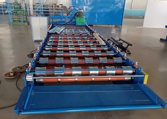 Galvanized Metal Steel Color Cold Roll Forming Machine Main Power 4kw