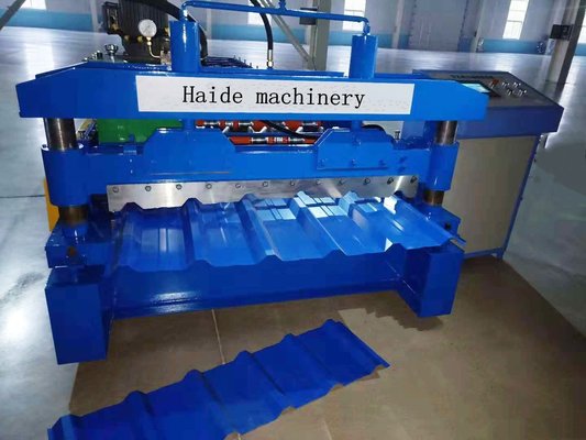 Water Wave Automatic Roll Forming Machine 850 / Steel Sheet Cold Roll Forming Machine