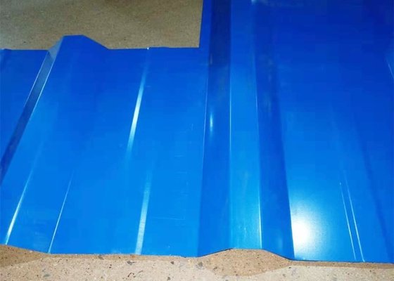 PLC Delta Metal Sheet Roof Sheet Making Machines 70mm Roller Diameter